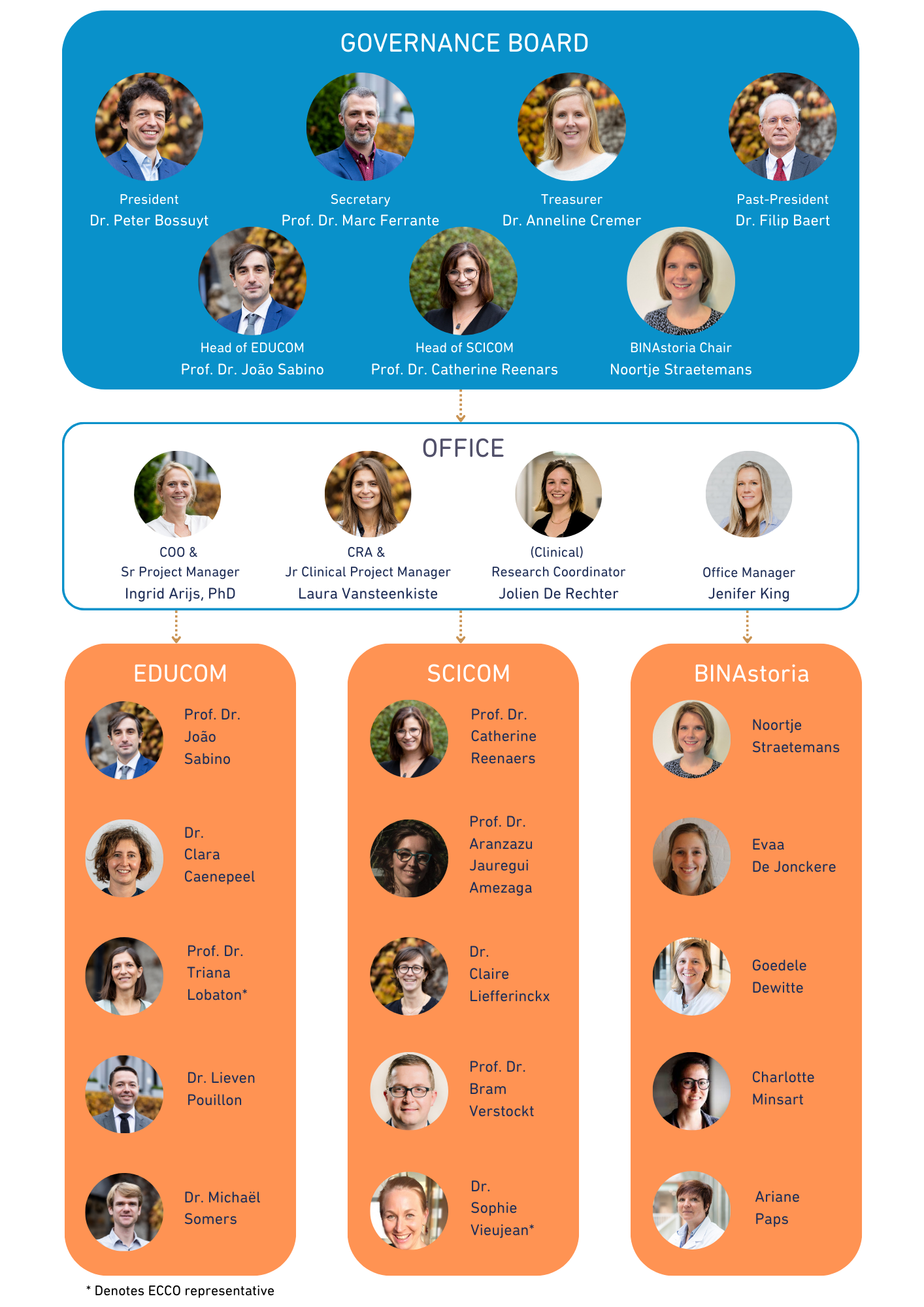 Organizational diagram