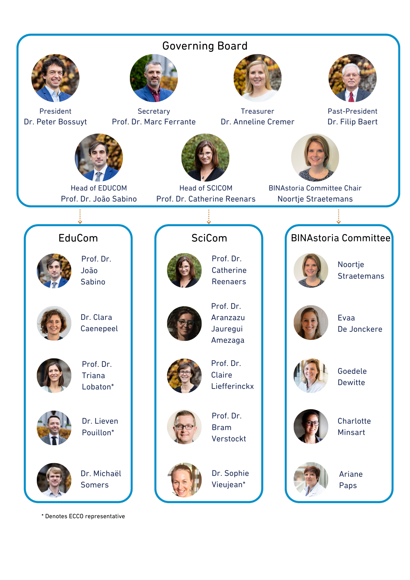 Organizational diagram